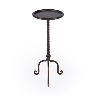 Butler Alma Metal Pedestal Side Table & Reviews | Perigold