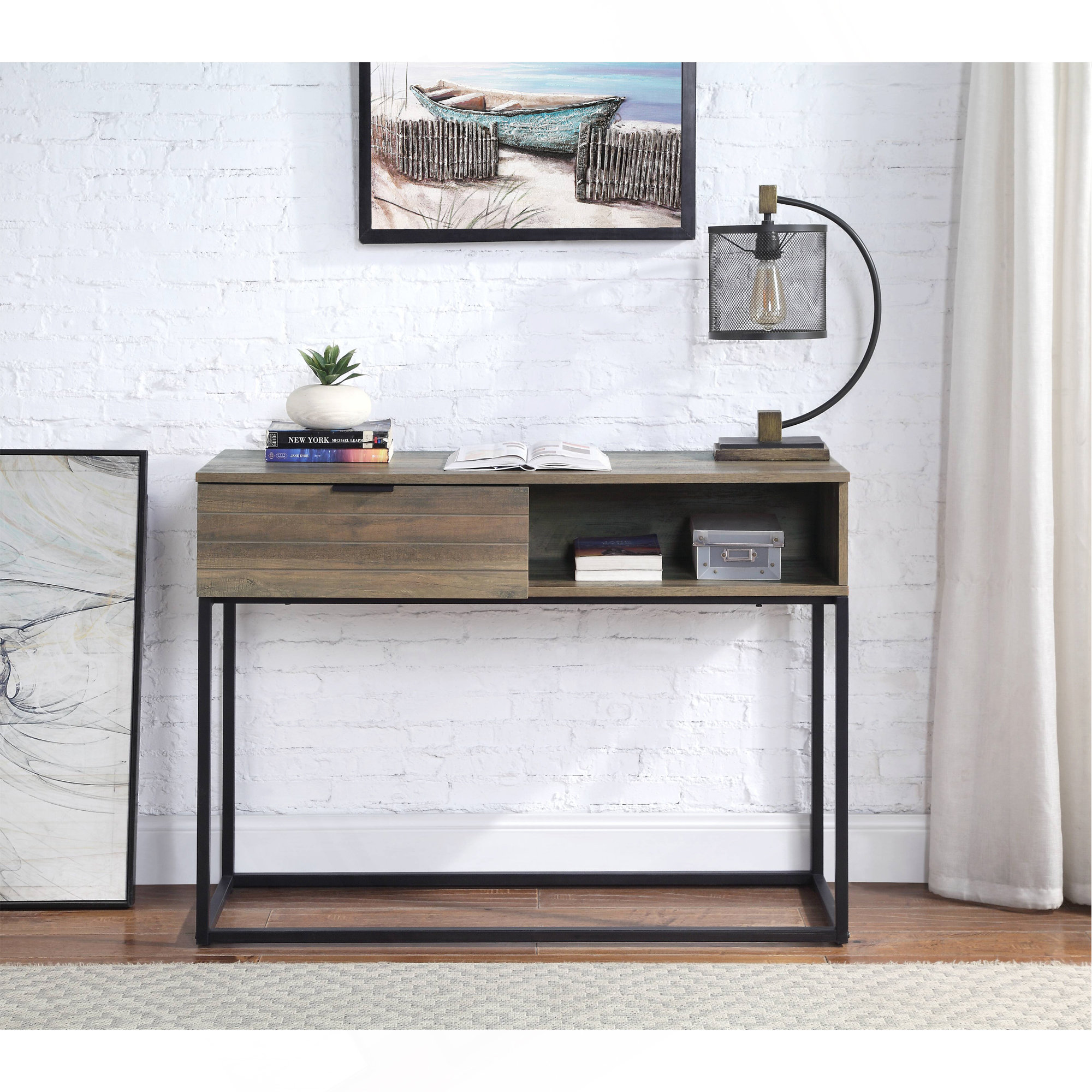 Mr Hua Versatile Rustic Writing Desk With Sturdy Construction And ...