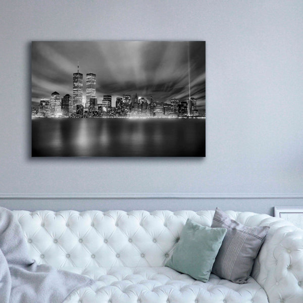 Latitude Run® NYC WTC Skyline - Wrapped Canvas Photograph | Wayfair