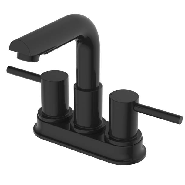 CMI Cardania Centerset Faucet 2-handle Bathroom Faucet with Drain ...