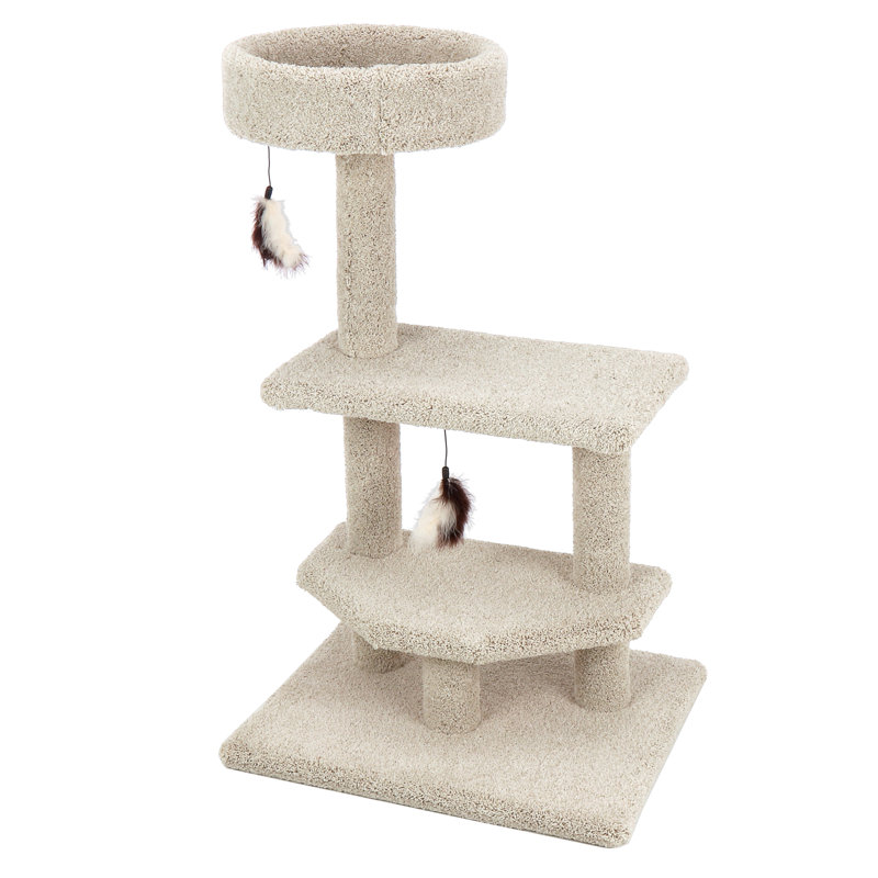 Ware Pet Products 40'' H Kitty-Quick Cat Tree | Wayfair
