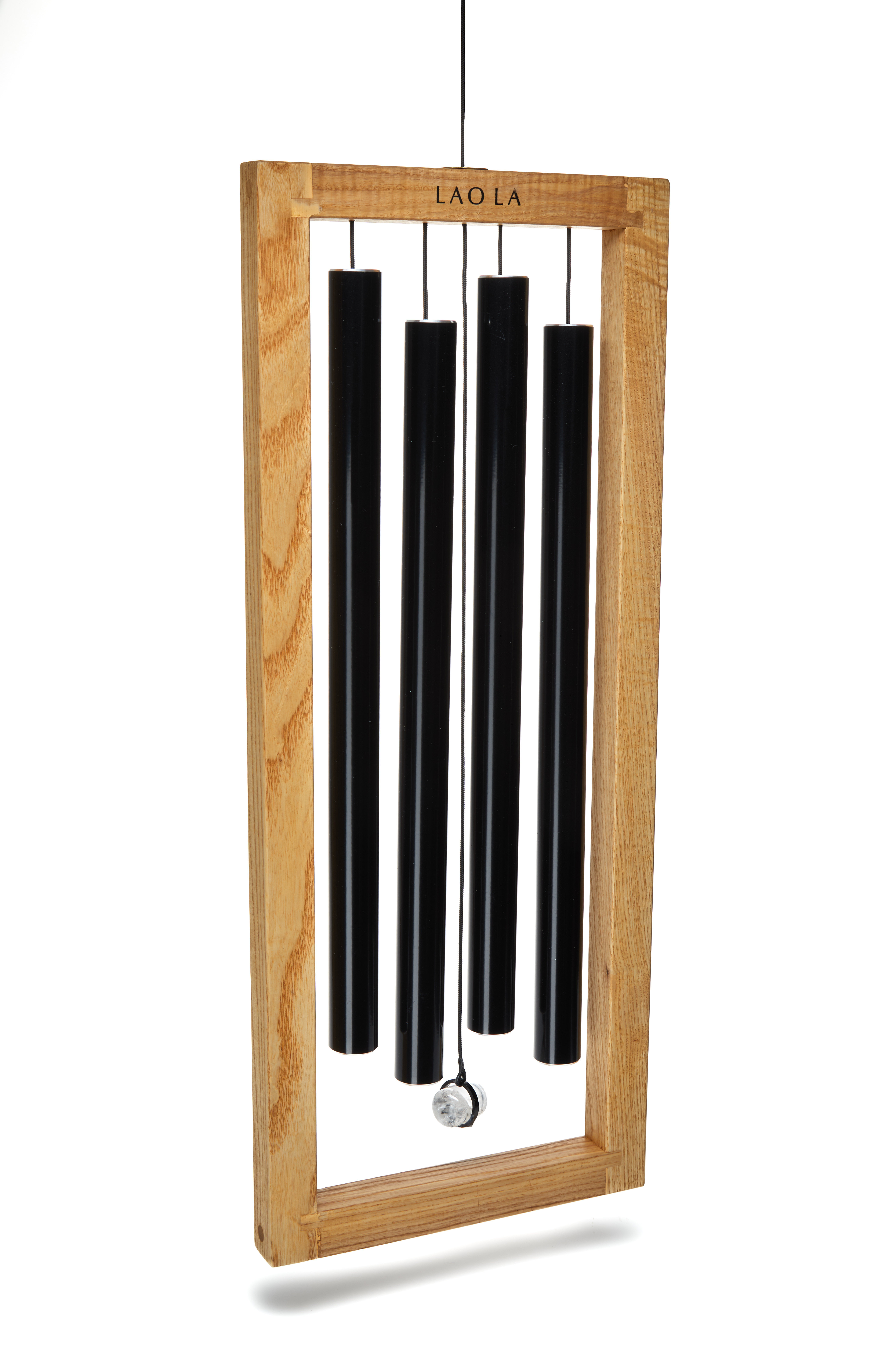 Laola Laurel Indoor-Outdoor Hanging Chime - Wind Chimes For Meditation ...