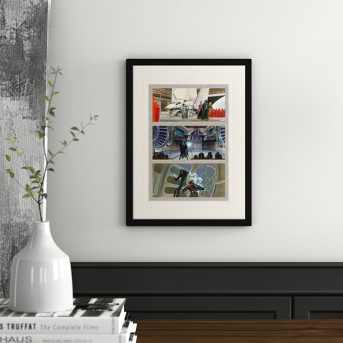 Star Wars The Final Battle Framed Graphic Art Print Framed by Star Wars ...