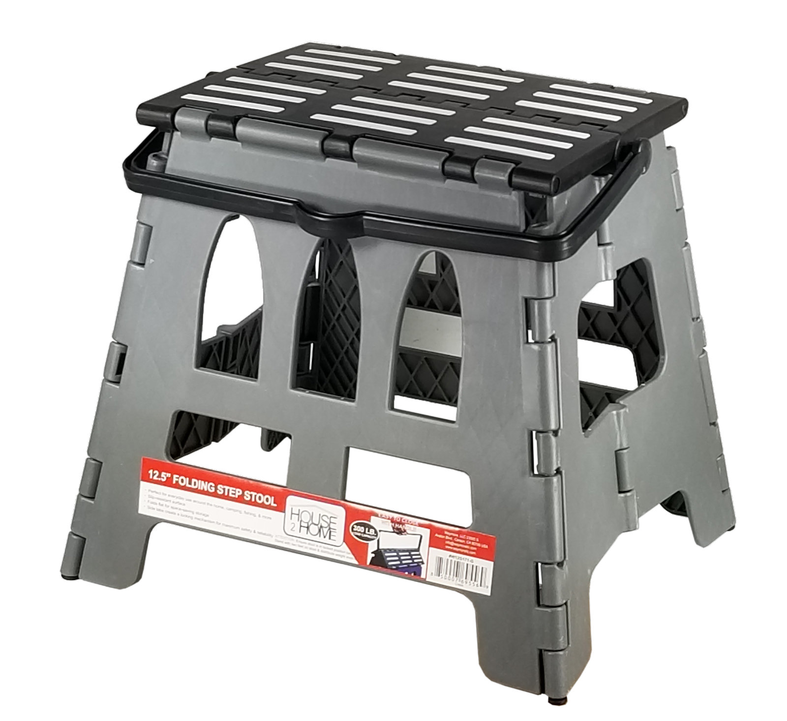 WFX Utility™ Peep 1 - Step Plastic Lightweight Folding Step Stool ...