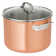 Viking 3-ply Copper Clad 13pc Cookware Set With Vented Glass Lids ...