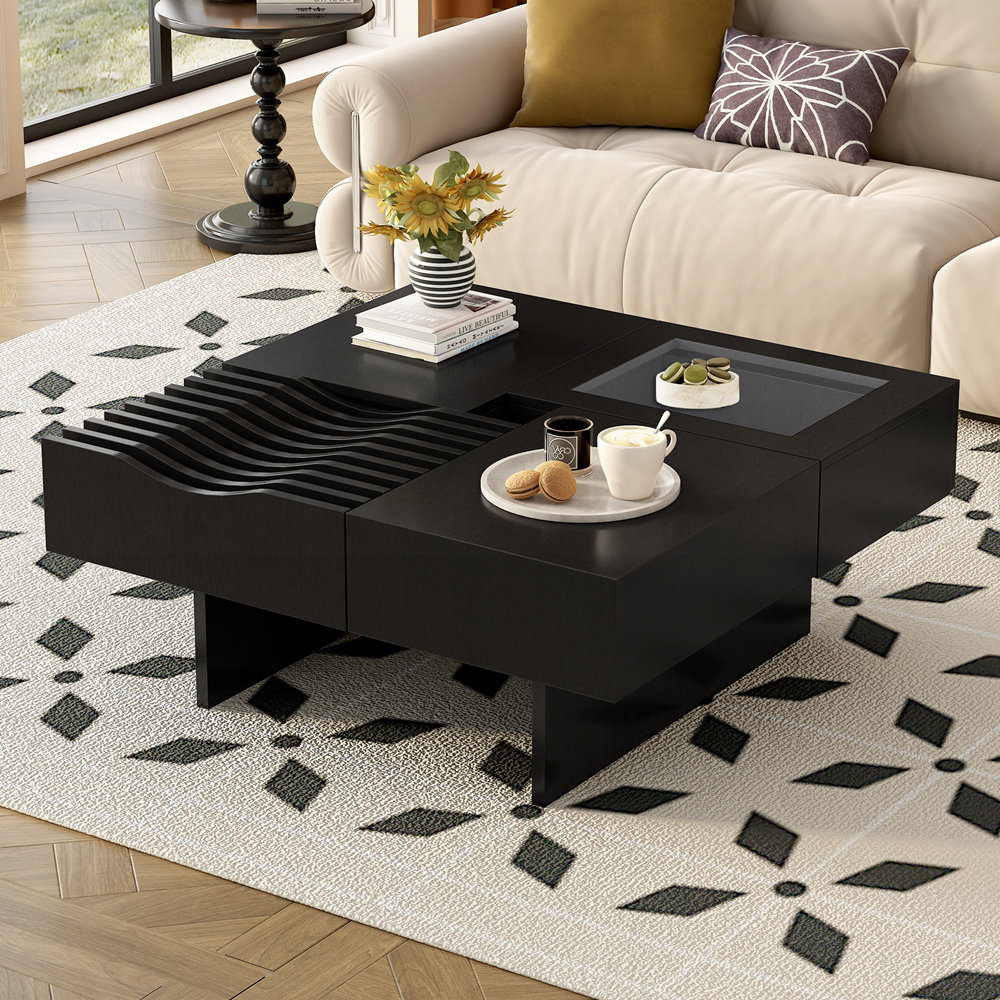 George Oliver Table basse 33 '' Mid Century Modern - Wayfair Canada