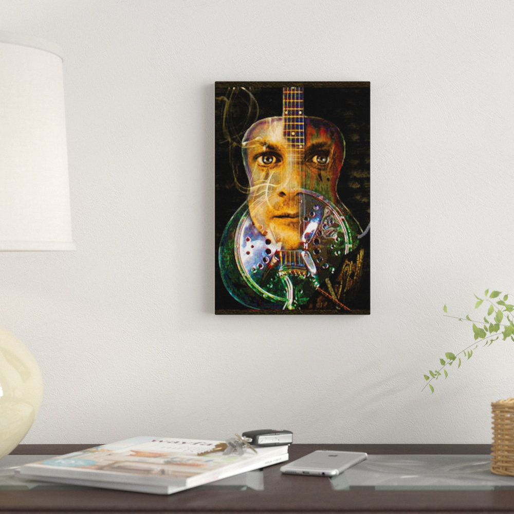East Urban Home 'Chris Whitley' Graphic Art Print on Canvas - Wayfair ...
