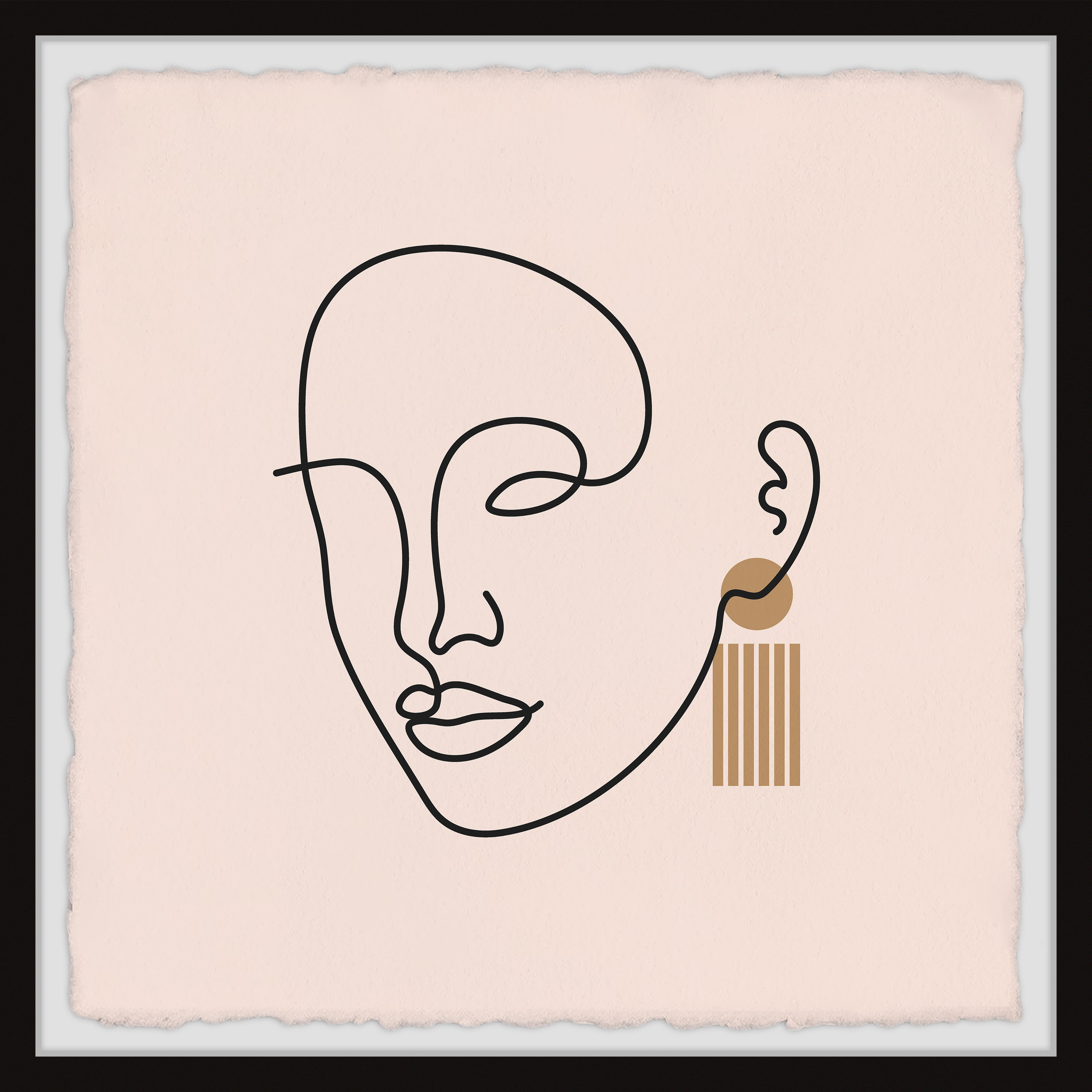 Corrigan Studio I am Nobody - Drawing on Paper | Wayfair.ie