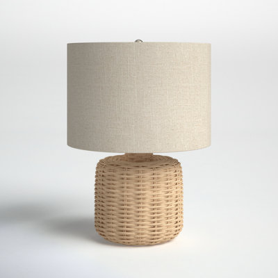 Beachcrest Home™ Bracken Wicker/Rattan Table Lamp | Wayfair