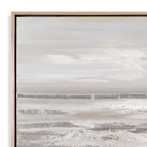 Sand & Stable™ Silver Landscape - Picture Frame Print on Canvas ...