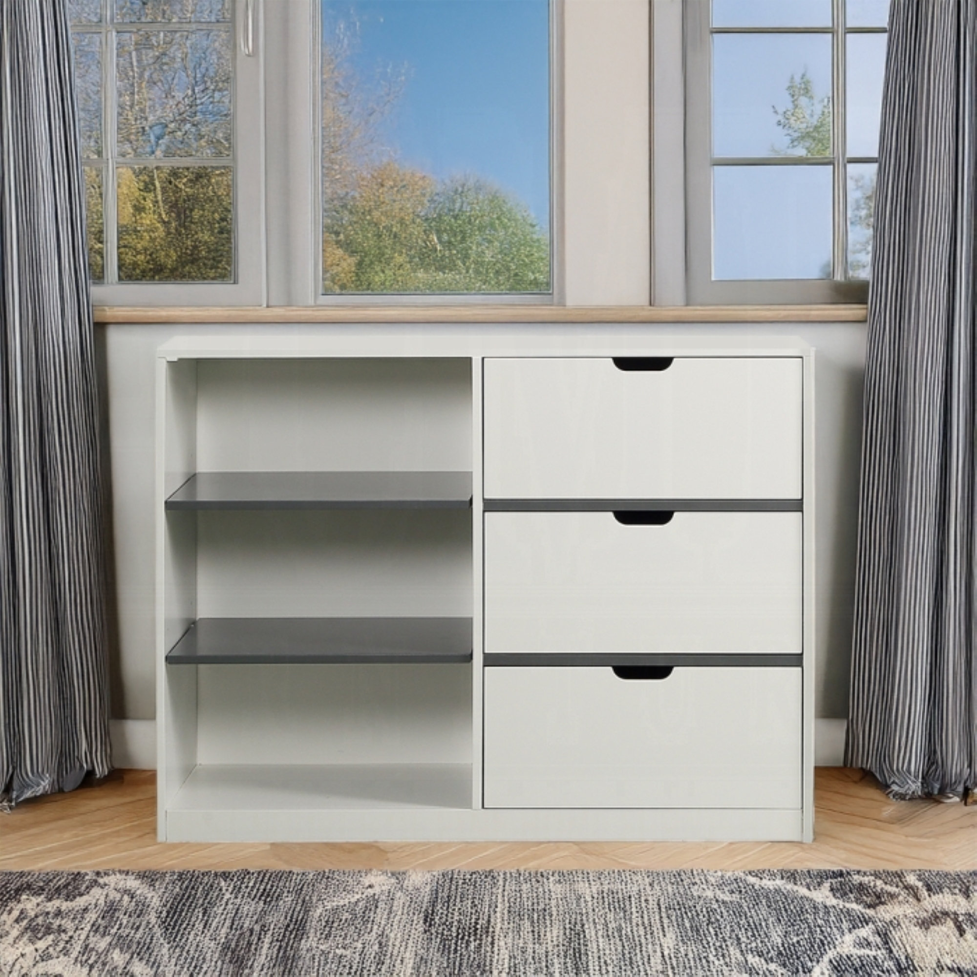 Hokku Designs Ratana Cabinet-Optional | Wayfair