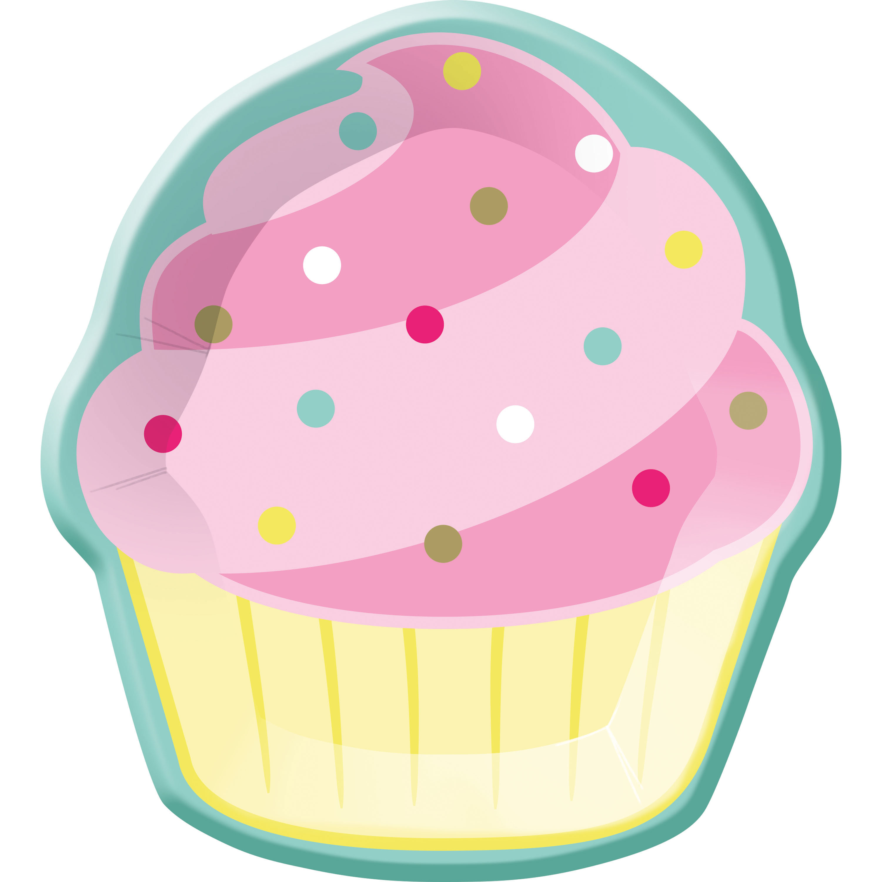Creative Converting Bakery Sweets Shaped Plates, 24 ct - Wayfair Canada