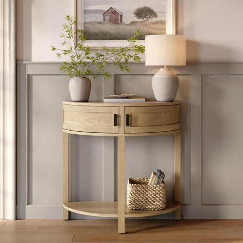 Half-Moon Console Tables You'll Love | Wayfair
