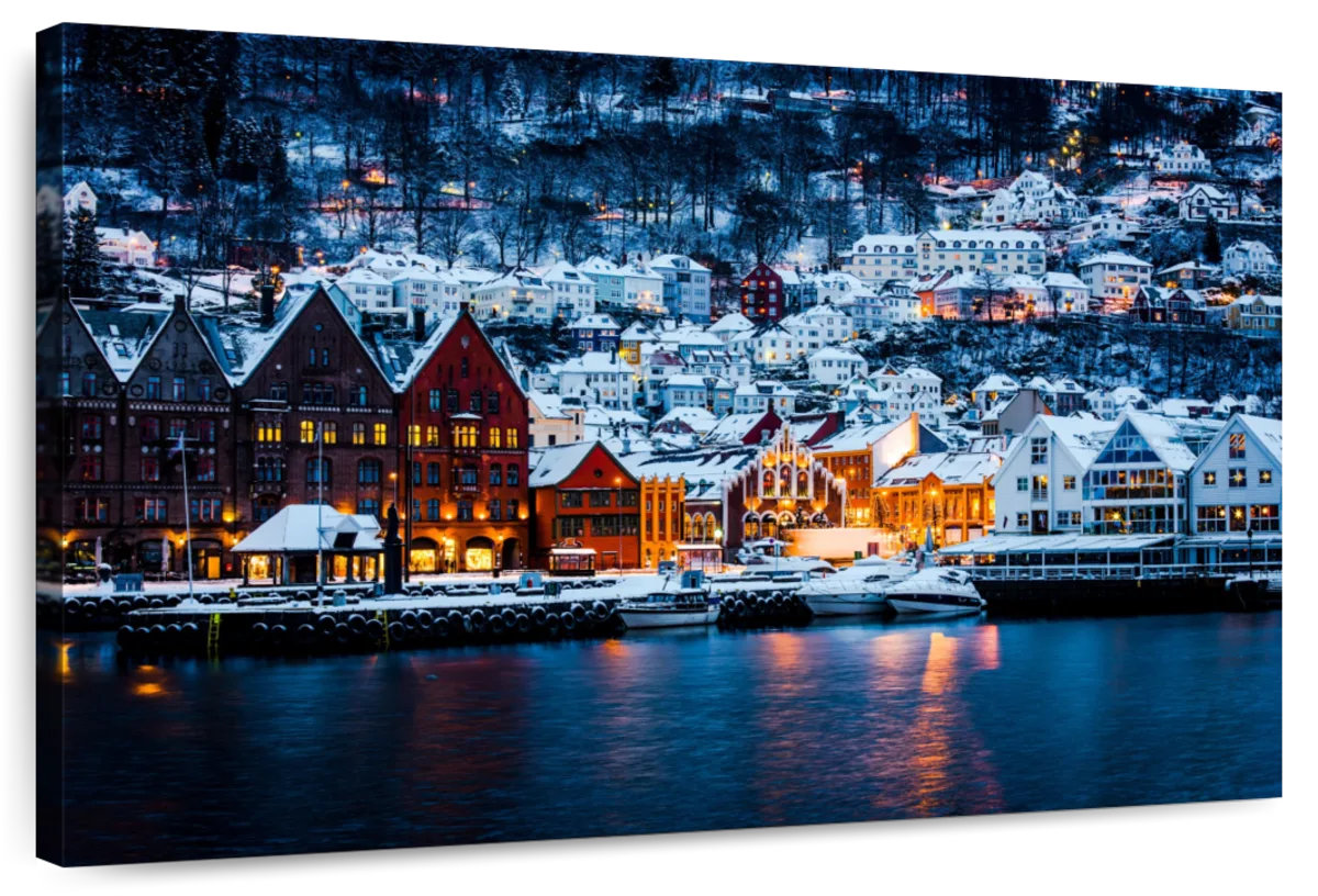 Ebern Designs Vanna Bergen Hanseatic Houses | Wayfair