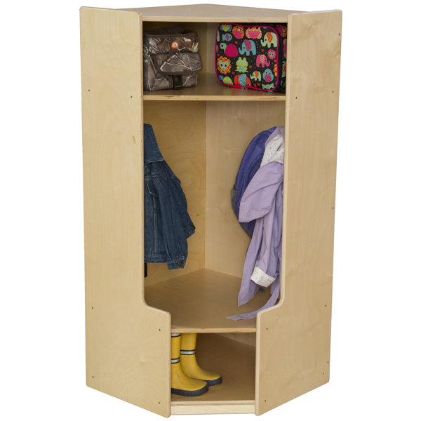 Wood Designs Corner Locker | Wayfair