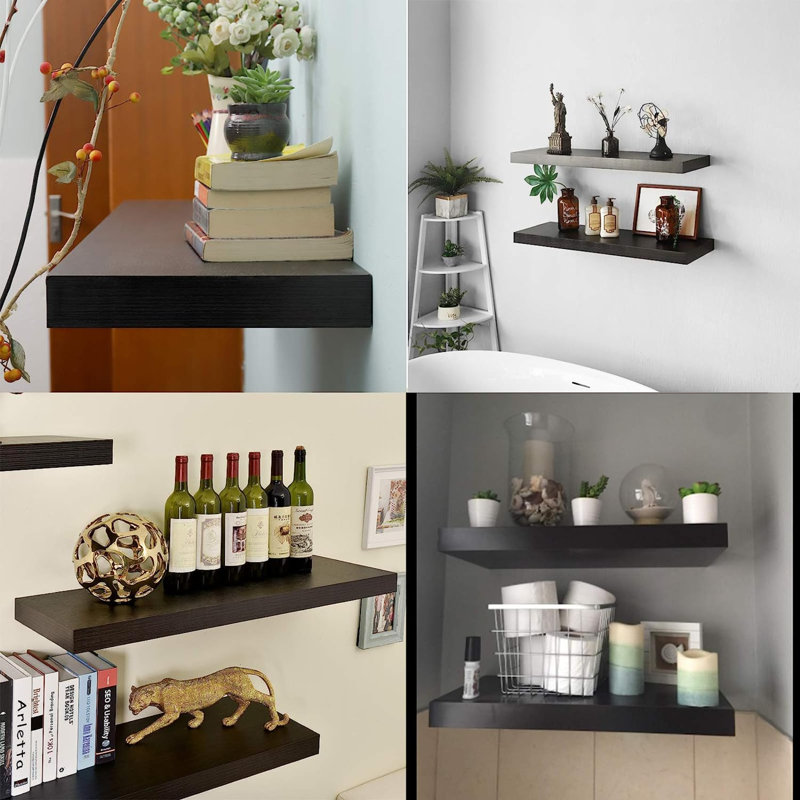ToccoLeggero 2 Piece Floating Shelf | Wayfair