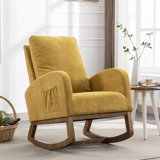 Yellow Rocking Chairs You'll Love | Wayfair