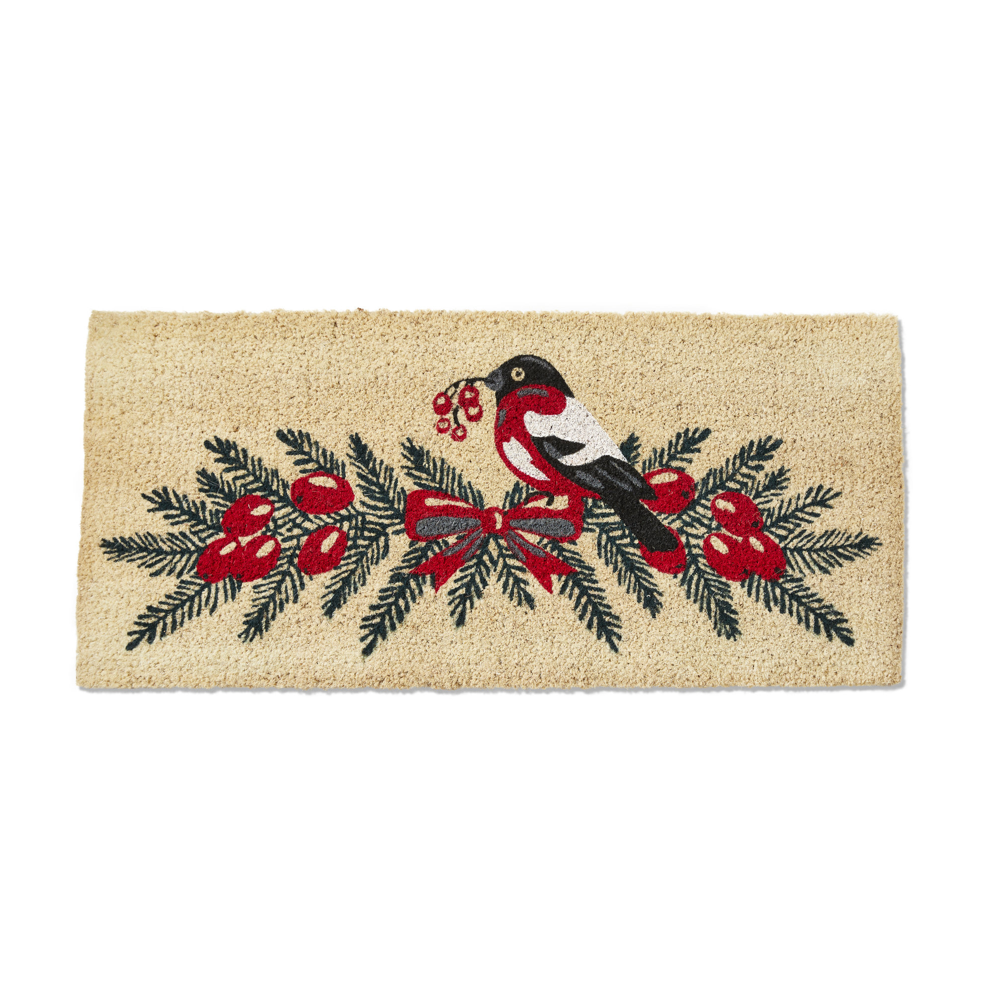 TAG Bird Sprig W/ Berries Estate Coir Mat | Wayfair
