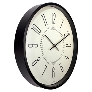 Nextime Metal Wall Clock | Wayfair