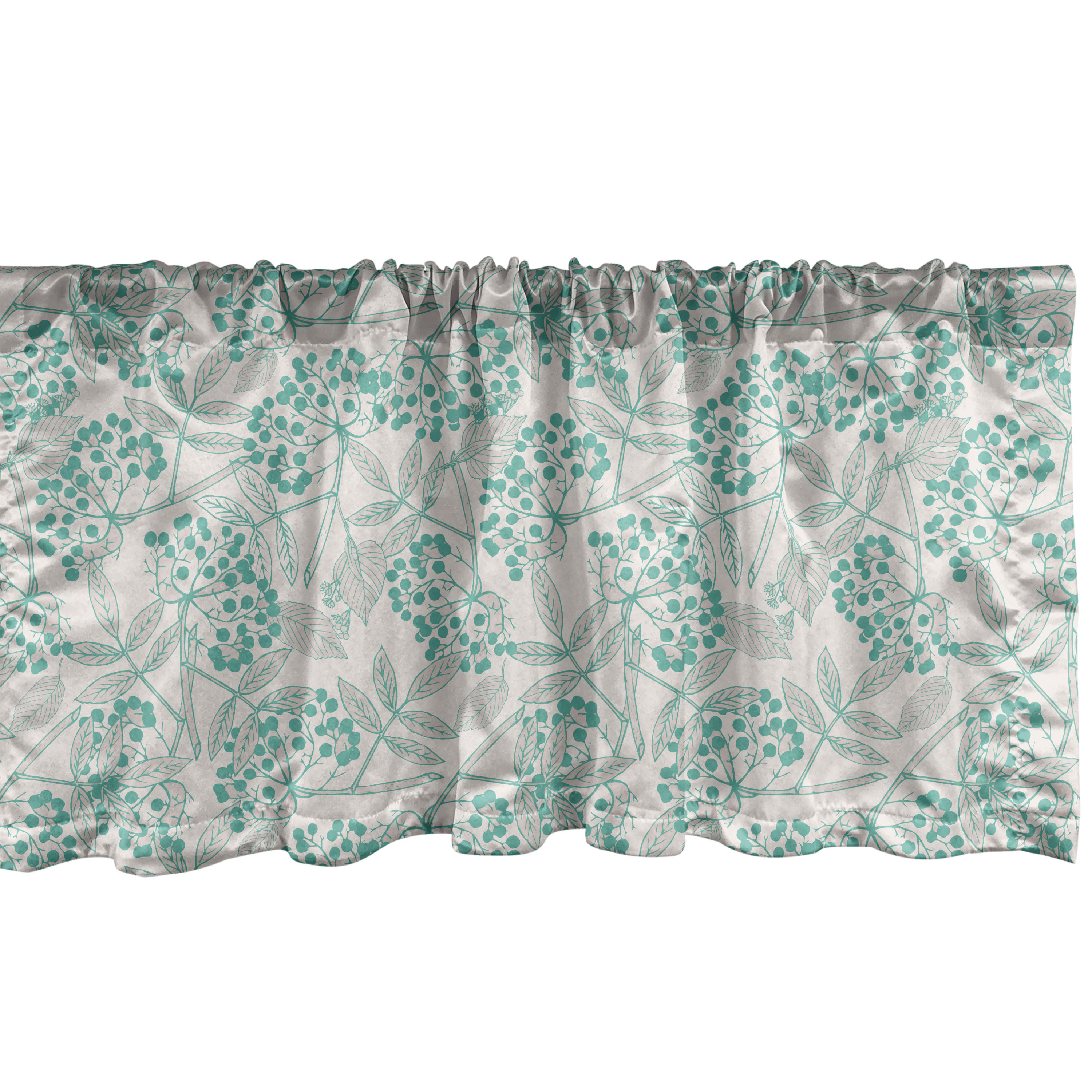 Ambesonne Horse Valance Pack of 2 Animal Forms Flower Details Lavender ...