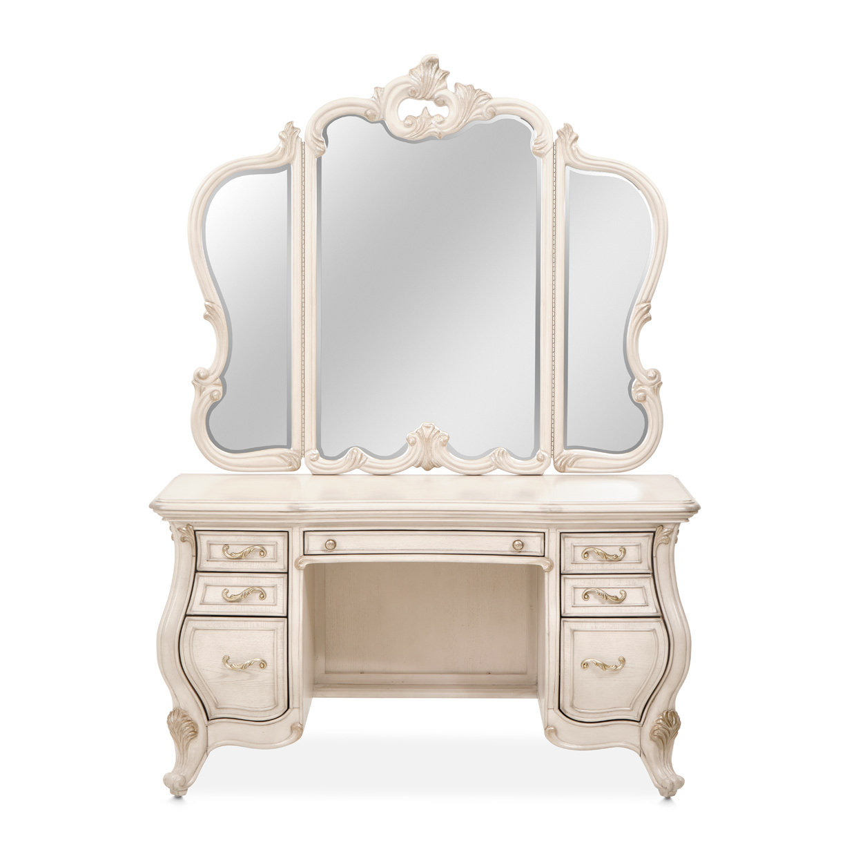 Michael Amini Platine De Royale Vanity & Reviews | Wayfair