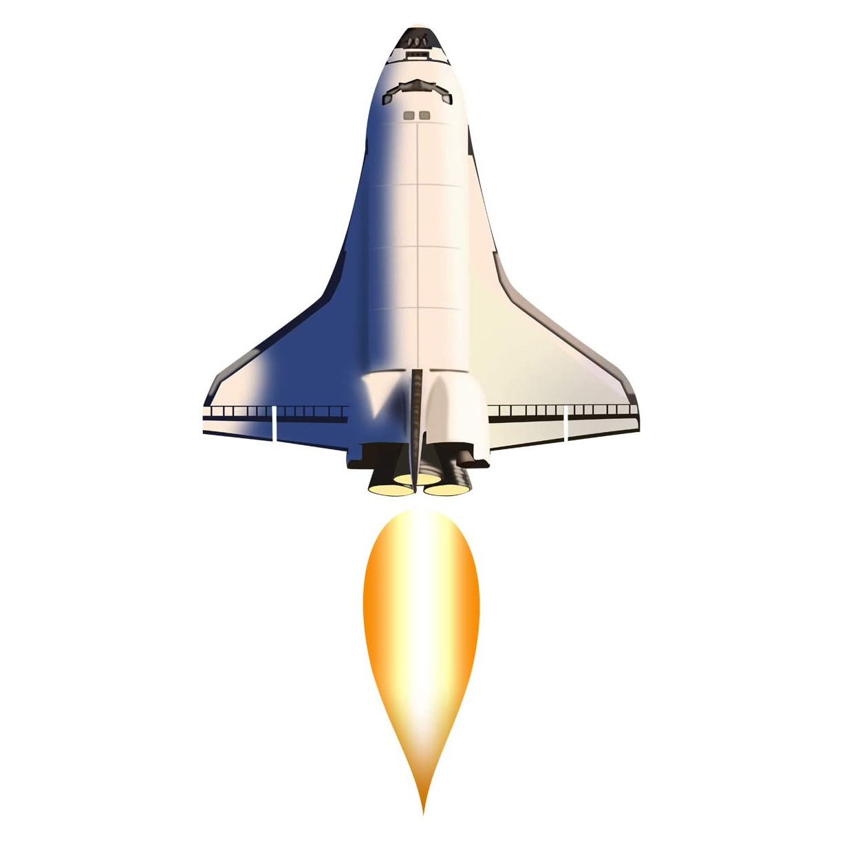 Isabelle & Max™ Rocket Ship Wall Decal | Wayfair