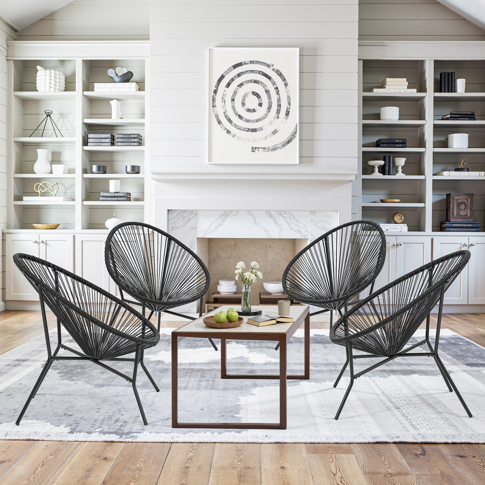 George Oliver 2-Piece Outdoor Seating Acapulco Chair | Wayfair