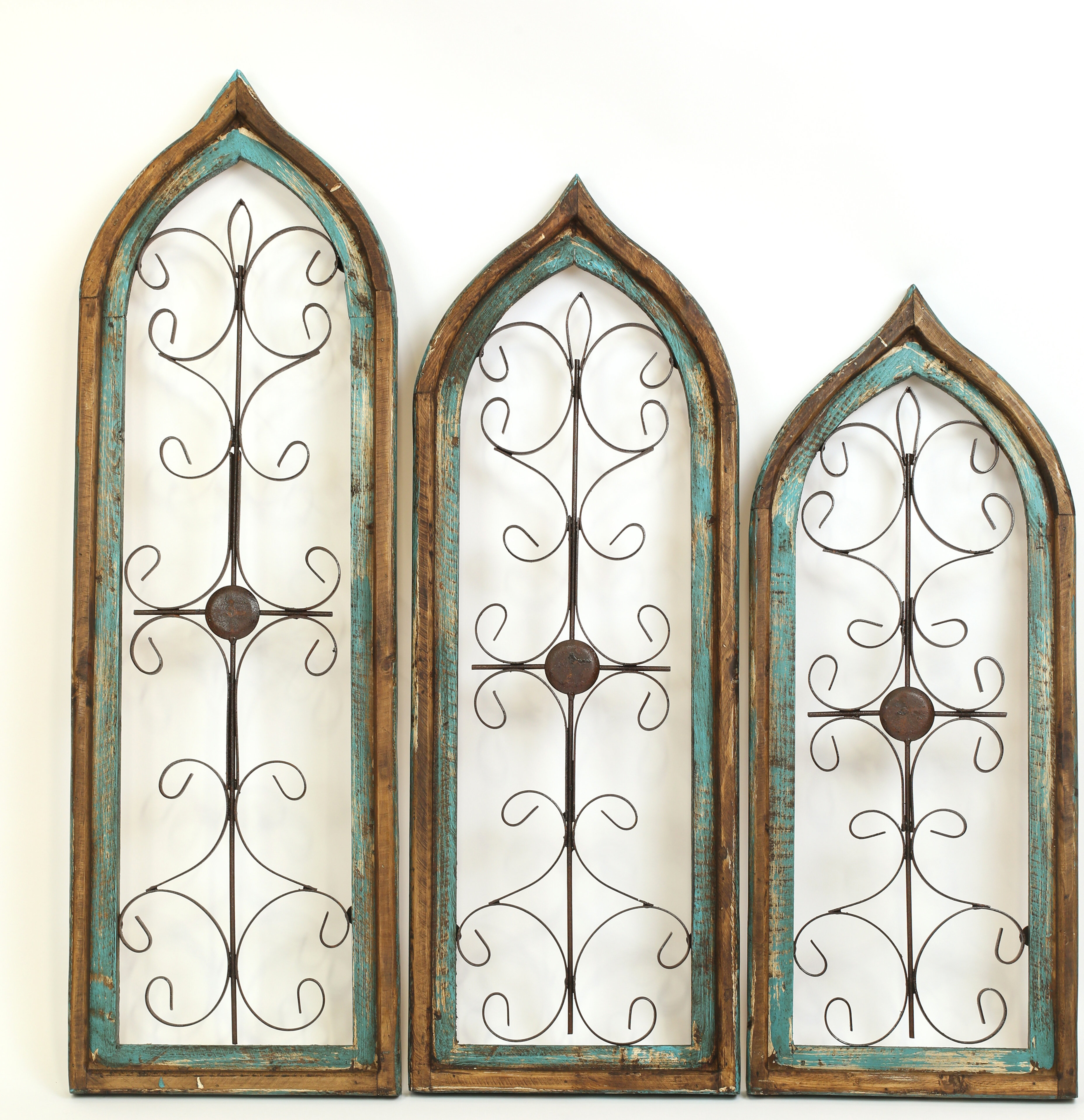 Ophelia & Co. 3 Piece Architectural Window Wall Decor Set & Reviews ...