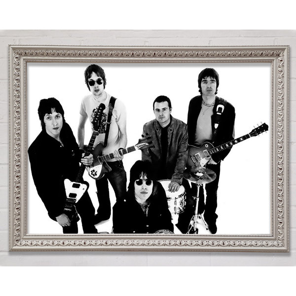Ebern Designs Oasis With There Instruments - Single Picture Frame Art ...
