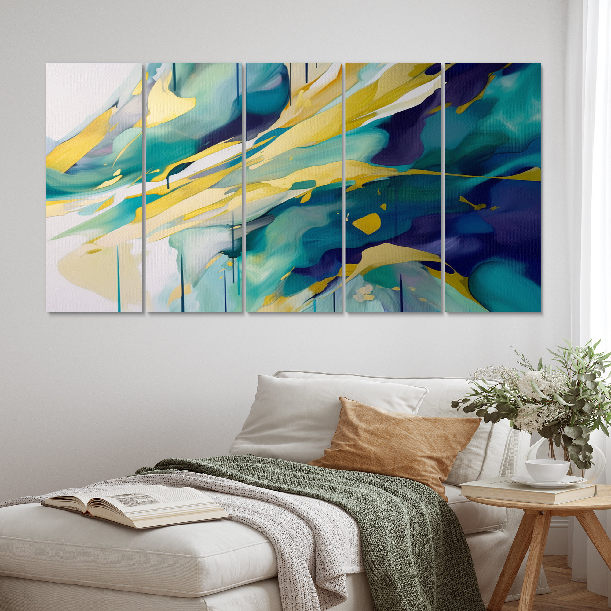 Wrought Studio™ Order In Complexity I - Abstract Shapes Wall Decor - 5 ...