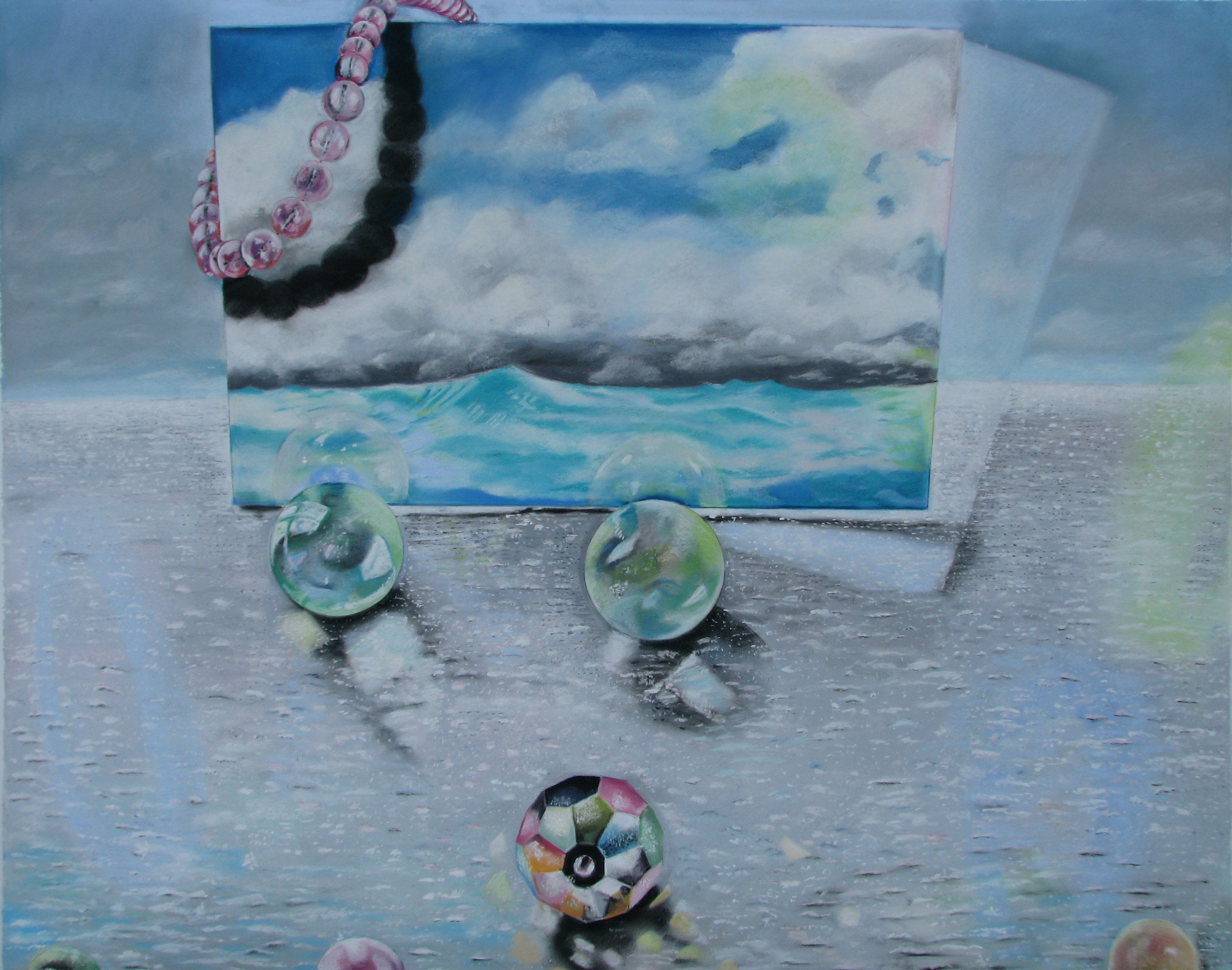 Platinum Art Group Nancy Staub Laughlin " Water Lines Are One " by ...