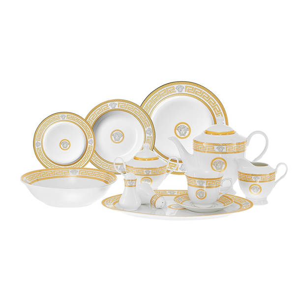 Astoria Grand Melby 6 - Piece 12oz. Lead Free Crystal Whiskey Glass ...