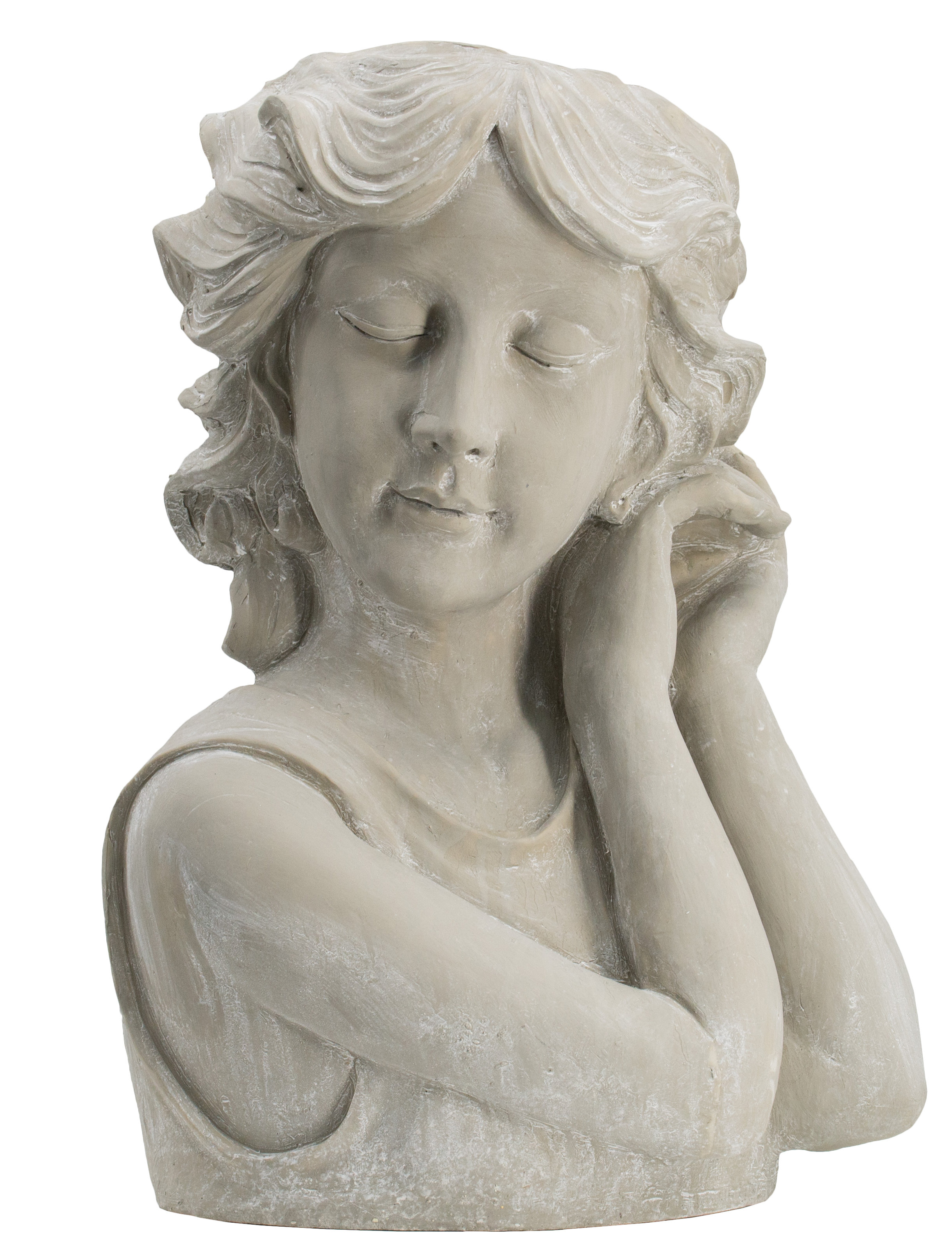 Astoria Grand Gully Polyresin Statue Planter | Wayfair