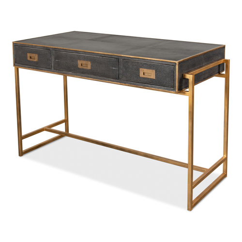 Sarreid Ltd Shagreen Writing Desk & Reviews | Perigold