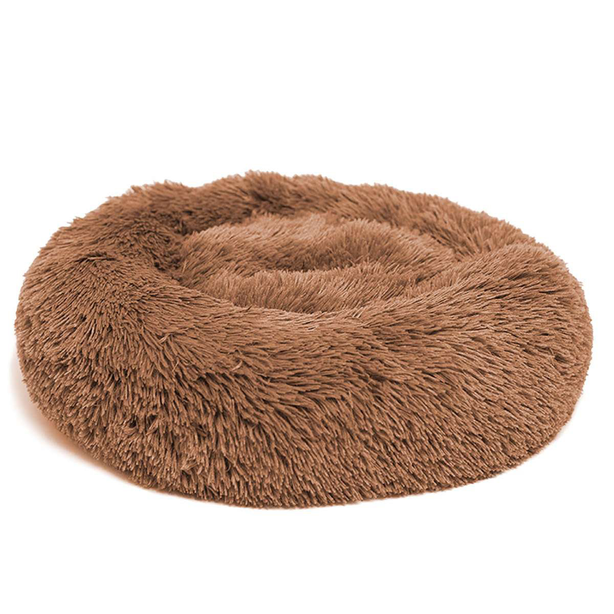 Tucker Murphy Pet™ Calming Cat and Dog Bed Donut Cuddler Round Plush ...