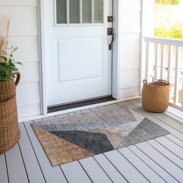 Langley Street® Karsyn Indoor/Outdoor Area Rug with Non-Slip Backing ...