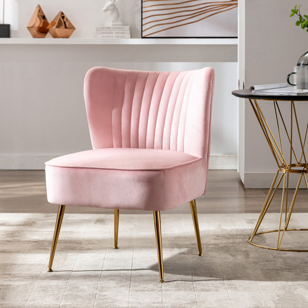 Pink Accent Chairs You'll Love | Wayfair
