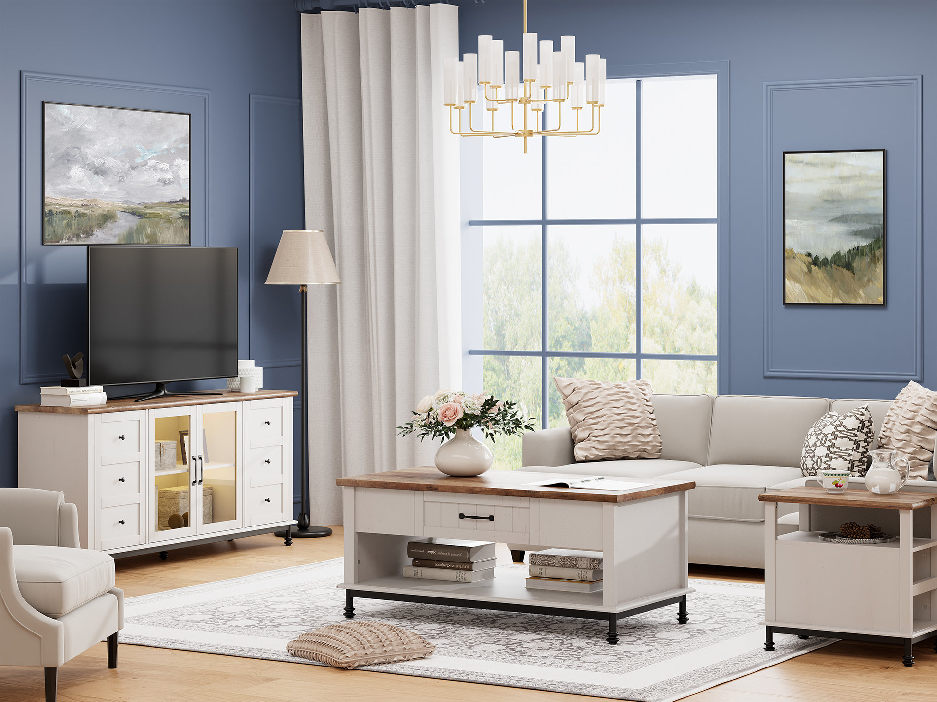 Canora Grey Kyasha 3 Piece Coffee Table Set | Wayfair