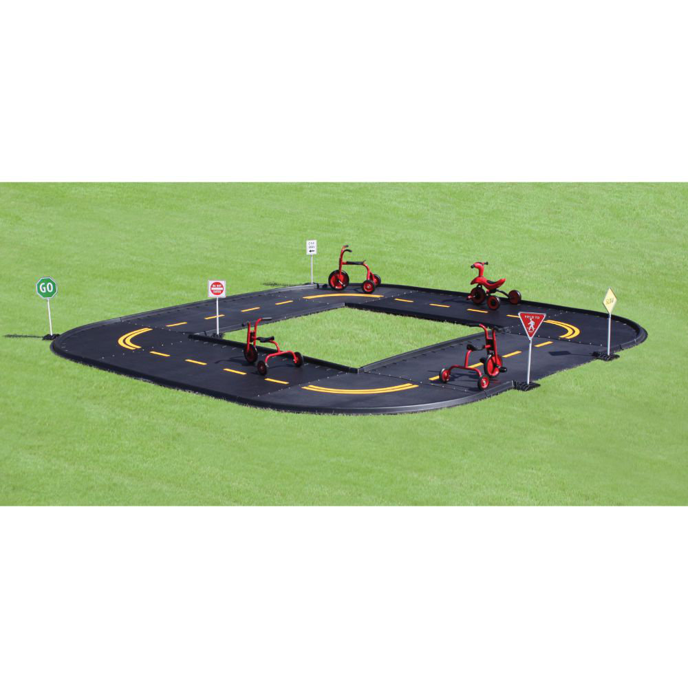 ImagineThat Play Systems Pedal Path Playground Trike Track | Wayfair