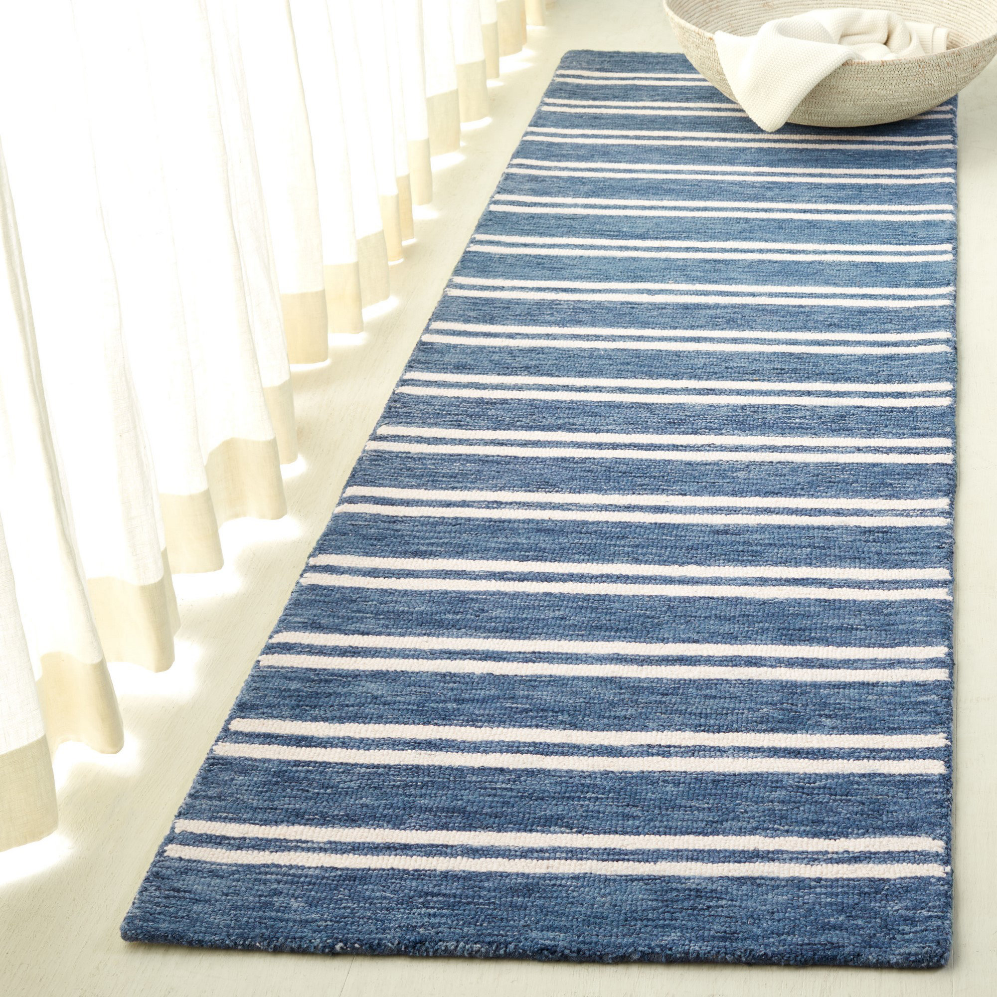 Lauren Ralph Lauren Hand Tufted Wool Pile Striped Rug | Wayfair