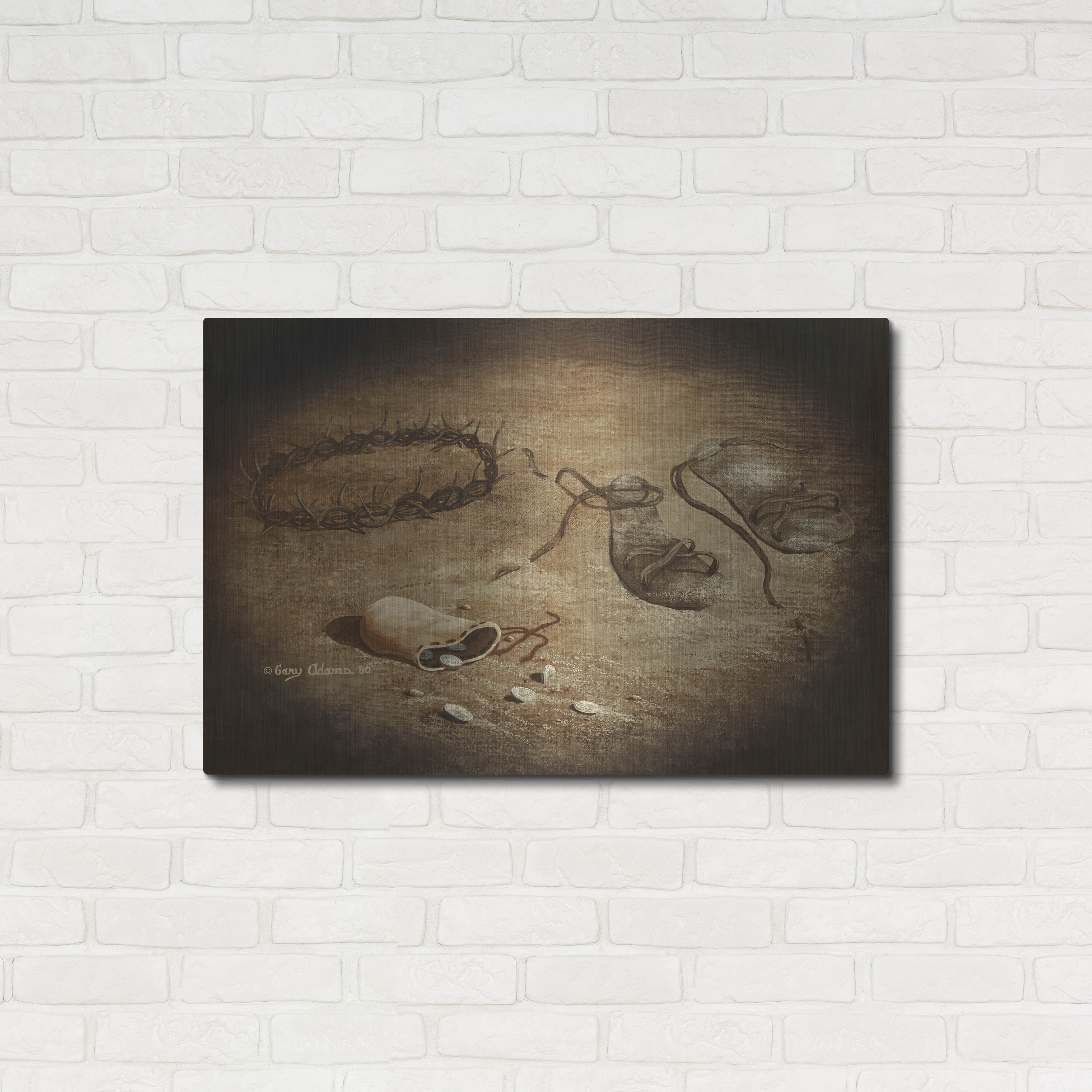 Astoria Grand 'Greater Love' by Gary Adams, Metal Wall Art, 36x24 ...