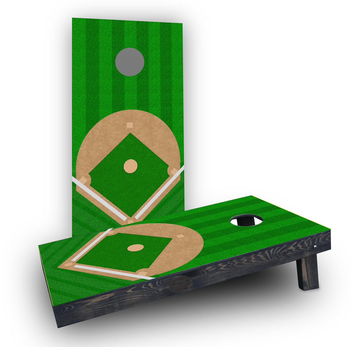 Custom Cornhole Boards Baseball Diamond Cornhole Game Set - Wayfair Canada