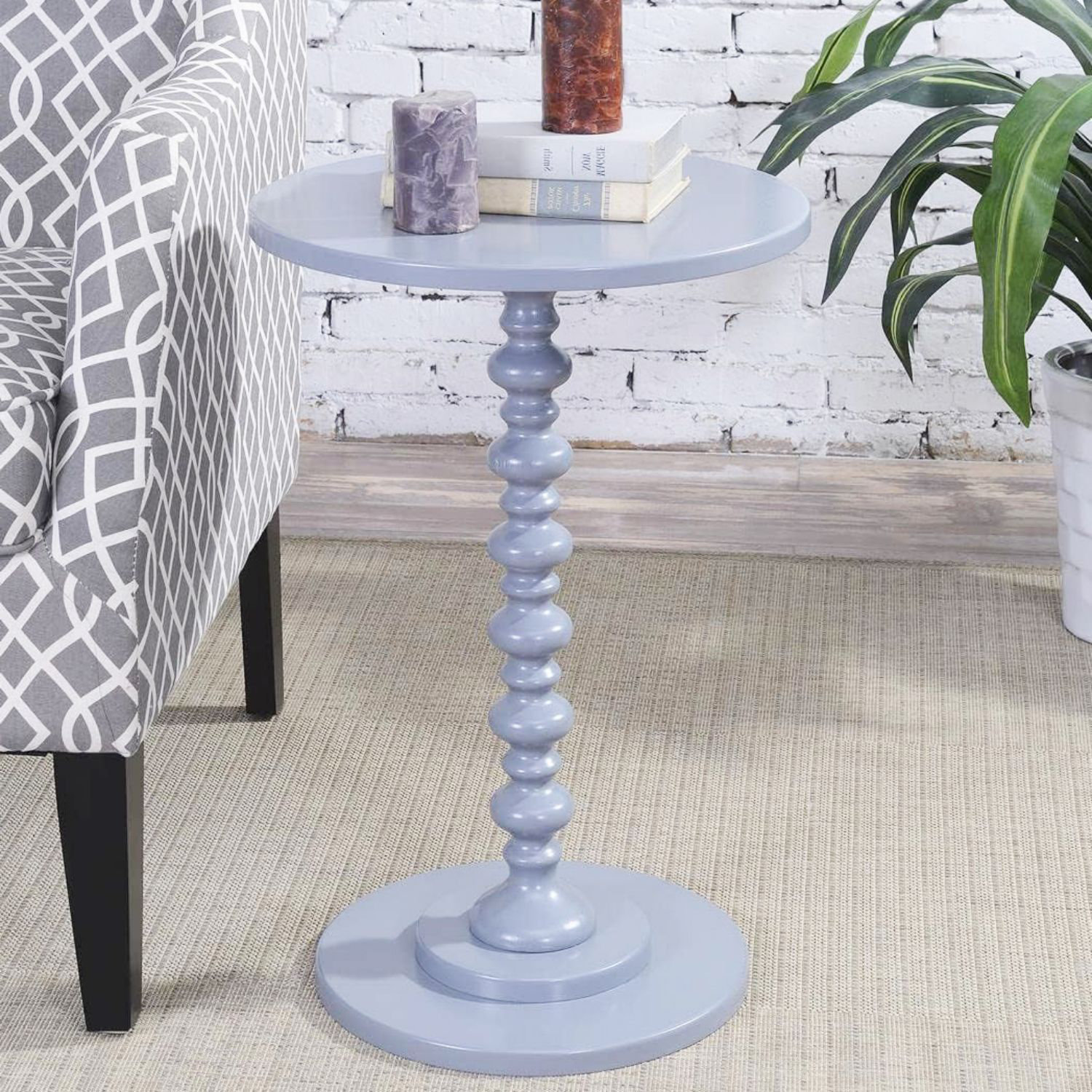 QICQA Beach Spindle Table | Wayfair