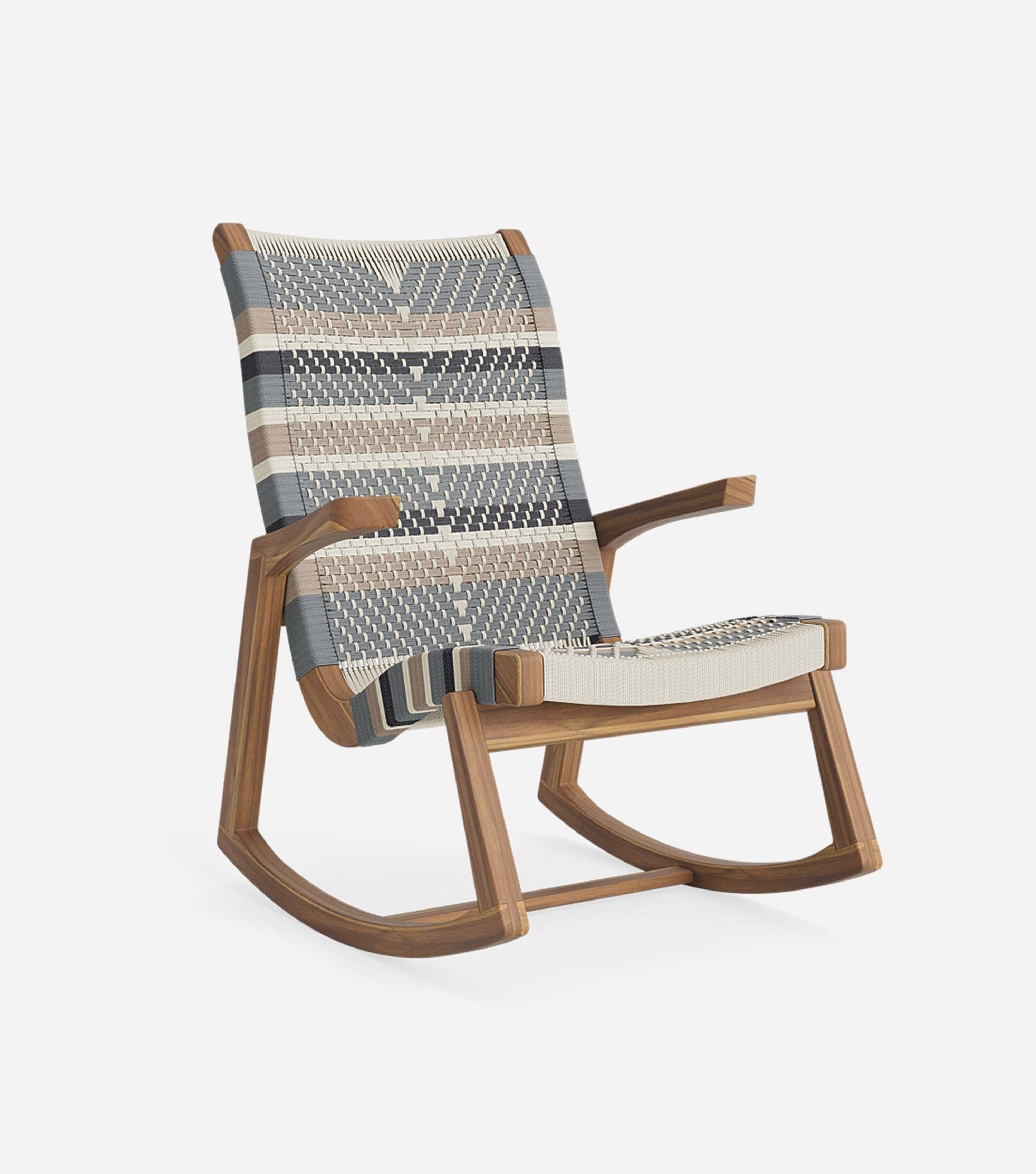 MasayaCo Amador Rocking Chair In San Geronimo Pattern & Reviews ...