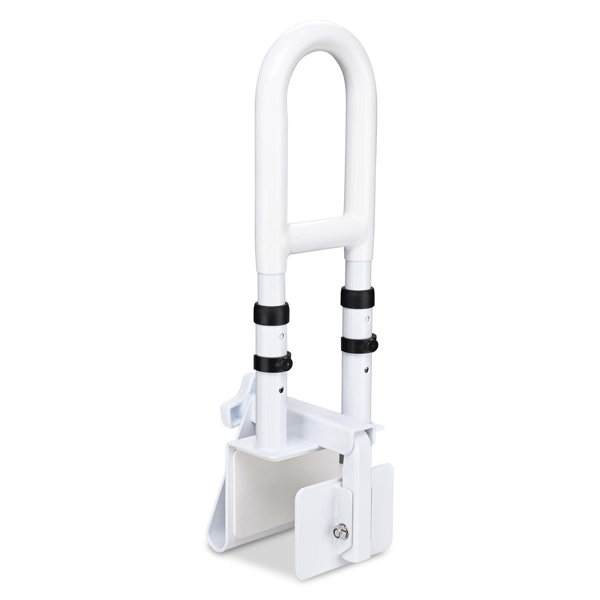 AW Bathtub Grab Bar Safety Rail Adjustable Shower Handle Locking Clamp ...