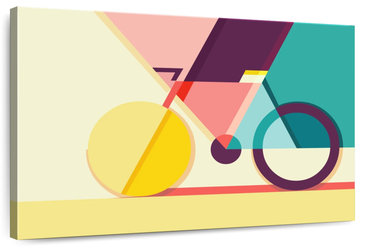 Ebern Designs Mehar Geometric Bicycle | Wayfair