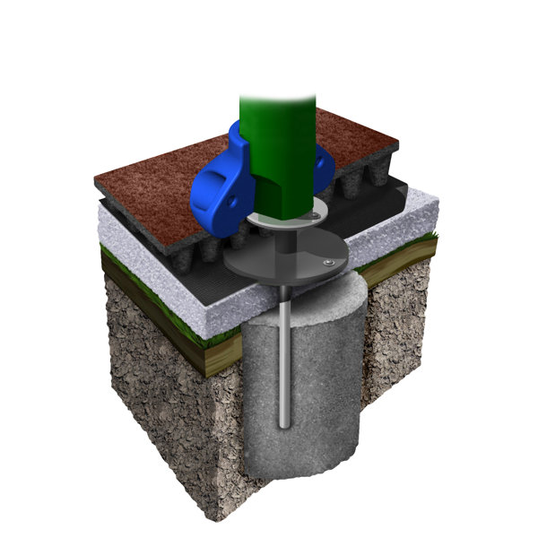 Ultra Play Discovery Center Ground Mount Metal Playground | Wayfair