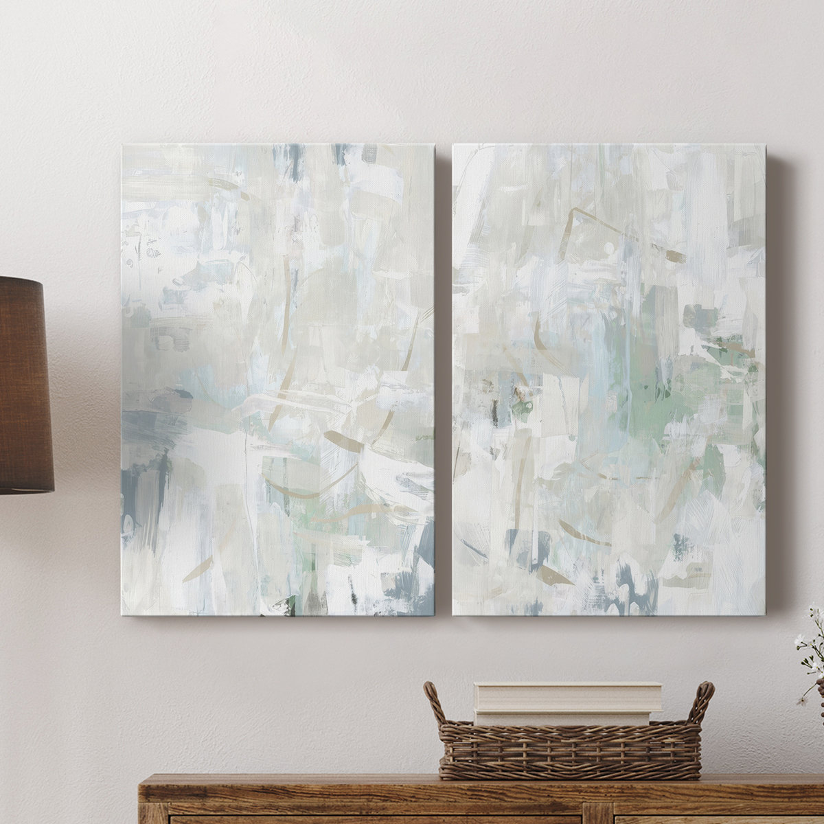 Wade Logan® Impasto Poem I-Premium Gallery Wrapped Canvas -Ready to ...