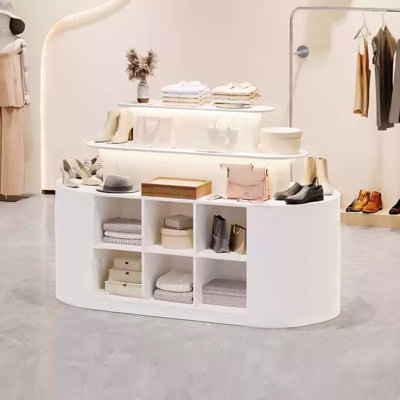 Artistic Soul XKX Premium Furniture Solid Wood Three-Tier Display Stand ...