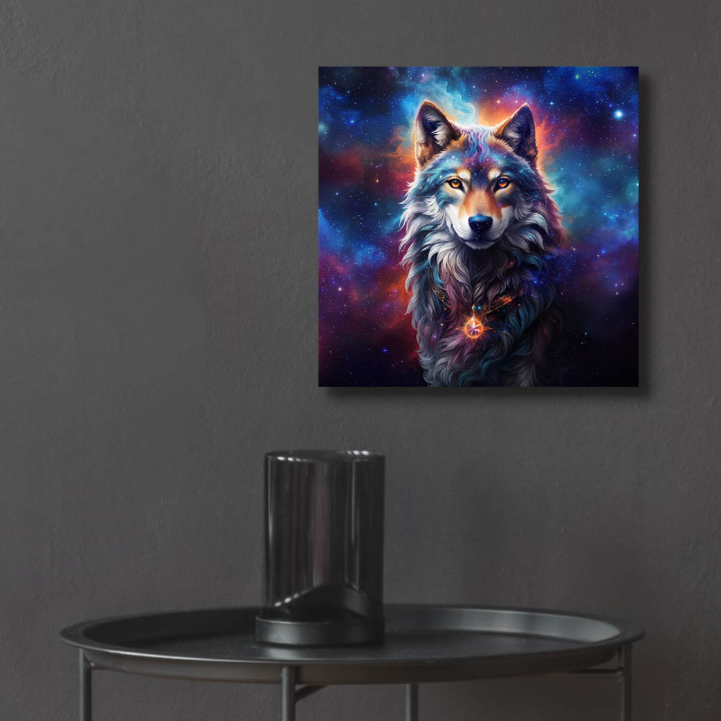 Millwood Pines " Astral Spirit Wolf " by Cameron Gray on Plastic ...